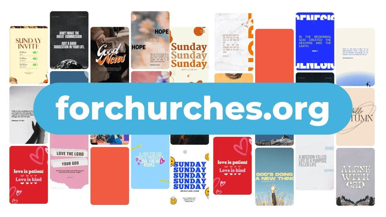 How to create a sermon series graphic in Canva - Church Brand Guide